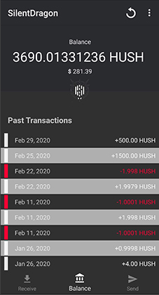 Hush - Speak And Transact Freely